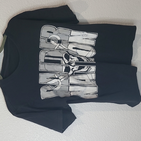 Vintage | Shirts | Vintage Raider Nation T Shirt Black Small | Poshmark